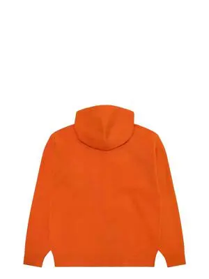 AAPE BY *A BATHING APE Logo-patch Zip-up Hoodie - Orange