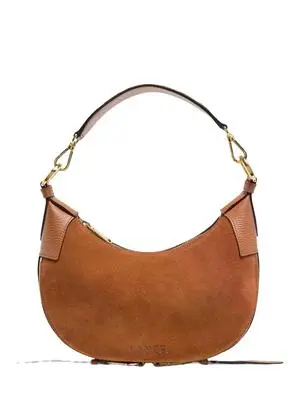 LANCEL Small Origami Shoulder Bag With Zip Detail - Brown