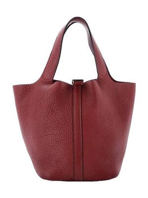 Hermès Picotin Bag Clemence Pm - Red