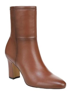 Franco Sarto Franco Sarto Jael Demi Block Heel Bootie Brown