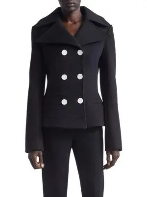 PROENZA SCHOULER Proenza Schouler Romane Compact Melton Wool Jacket