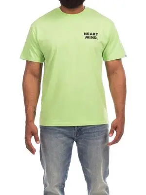 BILLIONAIRE BOYS CLUB Spaceship Graphic T-shirt - Jade Lime