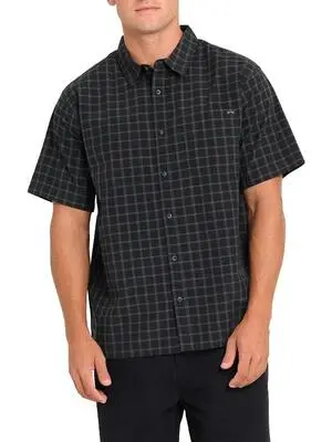 BILLABONG Vista Striped Short Sleeve Shirt - Phantom