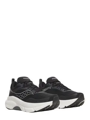 Saucony Omni St 23 Running Shoe - Black/silver