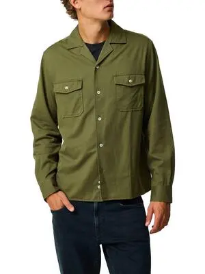 Rodd & Gunn Salt Lake Cotton Camp Shirt - Moss