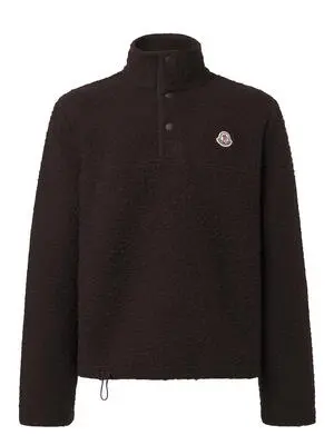 Moncler Logo Sweater - Brown