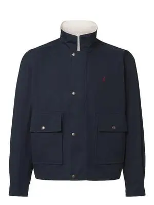 Saint Laurent Reversible Cotton Jacket - Blue