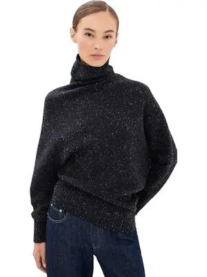 Proenza Schouler Abie Wool Sweater - Black Multi