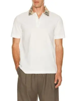 Burberry Evan Polo - Chalk