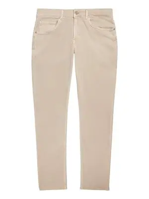 7 For All Mankind The Straight Jeans - Beige