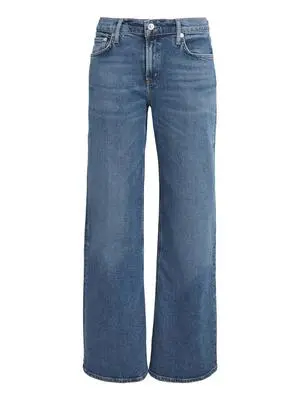 Citizens Of Humanity Nora Low-rise Wide-leg Jeans - Blue