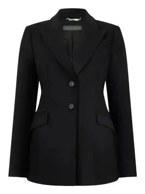 Alberta Ferretti Single-breasted Tailored Blazer - Black