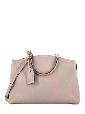 LOUIS VUITTON Grand Palais Handbag Monogram Empreinte Giant Shoulder Bag - Neutrals