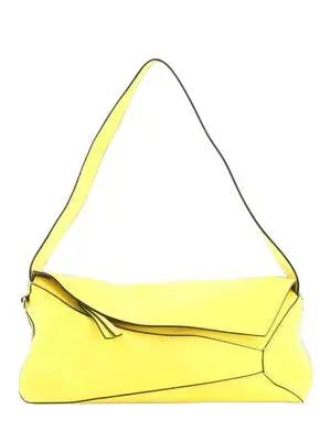 Loewe Puzzle Leather Hobo Bag - Yellow