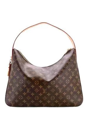 LOUIS VUITTON Monogram Canvas Slouchy Hobo Bag Mm - Brown
