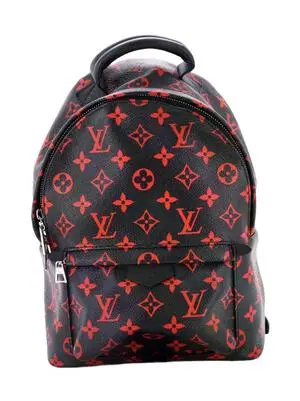 LOUIS VUITTON Palm Springs Limited Edition Monogram Infrarouge Pm Backpack - Black
