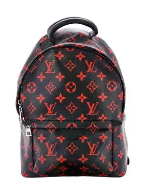 LOUIS VUITTON Palm Springs Limited Edition Monogram Infrarouge Pm Backpack - Black