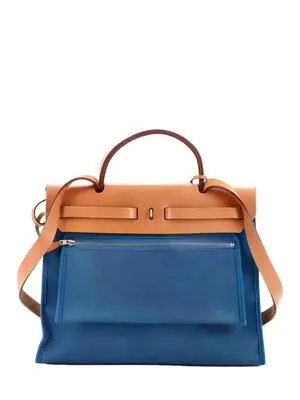 Hermès Hermès Herbag Zip Shoulder Bag Blue