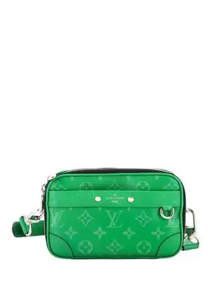 LOUIS VUITTON Louis Vuitton Alpha Messenger Bag Monogram Taigarama Green
