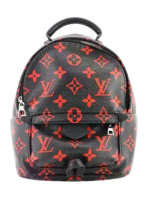 LOUIS VUITTON Louis Vuitton Palm Springs Limited Edition Monogram Infrarouge Mini Backpack Black