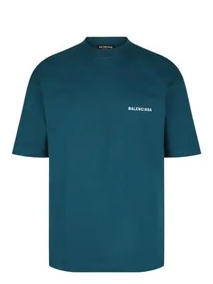 BALENCIAGA Balenciaga Embroidered Logo T-Shirt
