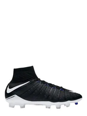 Nike Hypervenom Phantom 3 Df Fg Gs High Top Athletic Football Cleats - Black