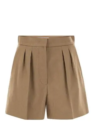 MAX MARA Max Mara Tailored Camel Shorts