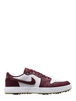 JORDAN 1 Low Spiked Golf Shoes - Red