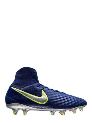 Nike Magista Obra 2 Fg Gs Athletic High-top Soccer Cleats - Blue