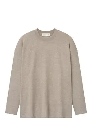 Fear Of God Soft Knit Long Sleeve Tee - Grey