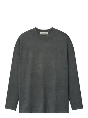 Fear Of God Soft Knit Long Sleeve Tee - Grey