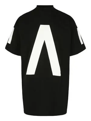 Balenciaga Music Archive Series Connected Oversized T-shirt - Black