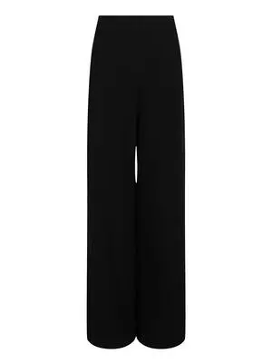 BALENCIAGA Balenciaga Ribbed-Knit Jersey Palazzo Pants
