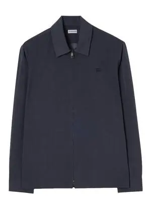 Burberry Coated Nylon Overshirt - Navy