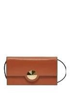DELLEST Mini Handbag Pouch With Strap - Camel