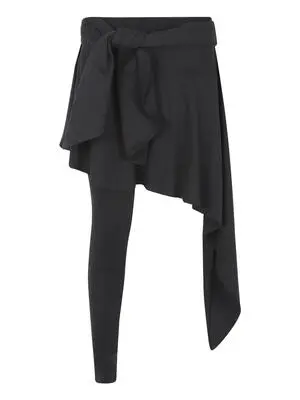 LAMIA LAGHA Eclectic Mini Skirt - Black