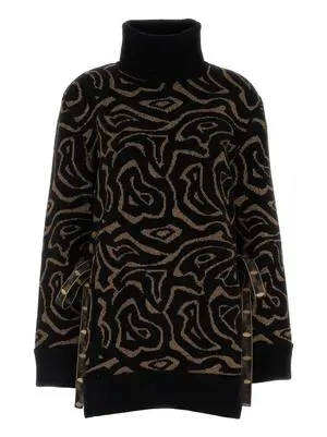 Emilio Pucci Embroidered Oversized Knit Sweater - Printed