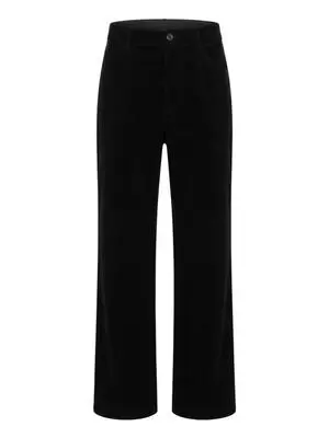JIL SANDER JIL SANDER Contemporary Cotton Utility Pants Black