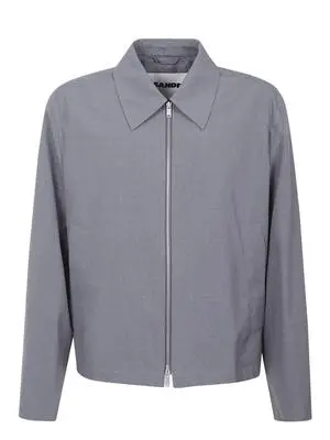 JIL SANDER Essential Blouson Jacket - Pebble