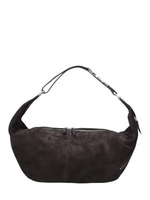LEMAIRE LEMAIRE Suede Shoulder Bag