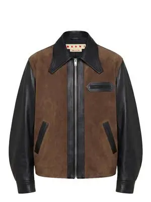 Marni Leather Jacket - Black
