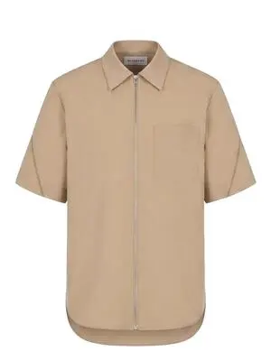 GIVENCHY GIVENCHY Short Sleeve Zip-Up Shirt