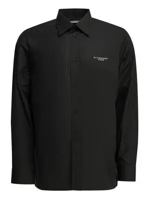 Givenchy GIVENCHY Essential Long Sleeve Shirt Black