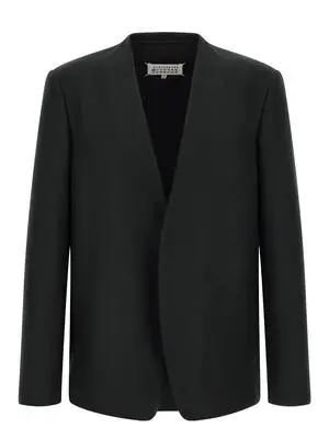 MAISON MARGIELA Virgin Wool Jacket - Nero