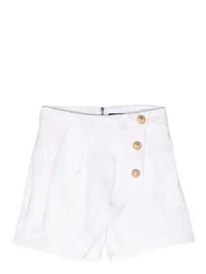 BALMAIN BALMAIN Button Detailed High Rise Shorts