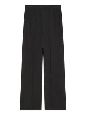 Givenchy Double Pleat Tailored Trousers - Black