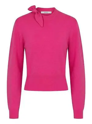 Givenchy GIVENCHY Mini Sweater With Bow Detail Fuchsia