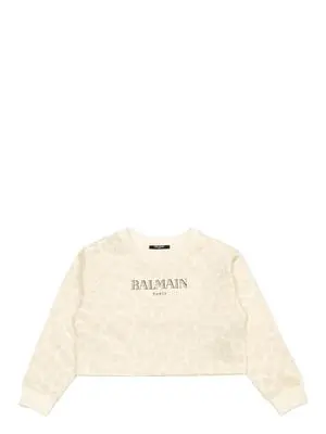 Balmain Stylish Short Sleeve T-shirt - Ivory/beige