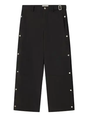 CARRER CARRER Knox Pants With Snap Button Detailing