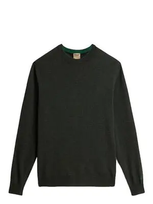 Woolrich Classic Wool Crew Neck Sweater - Greenstone